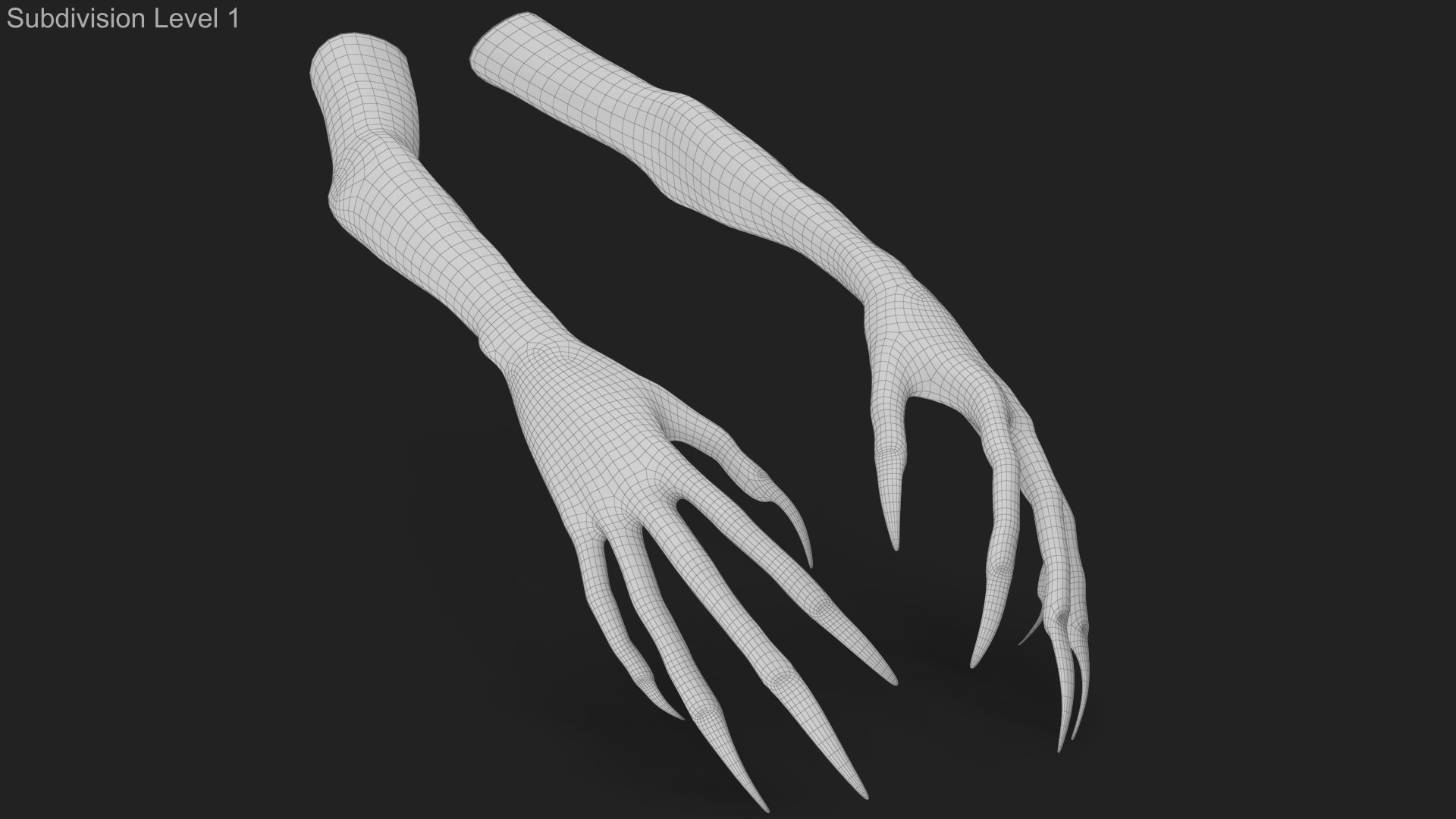 Monster Hands model - TurboSquid 2076704