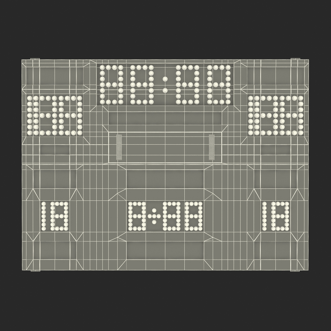 Basketball Scoreboard Obj