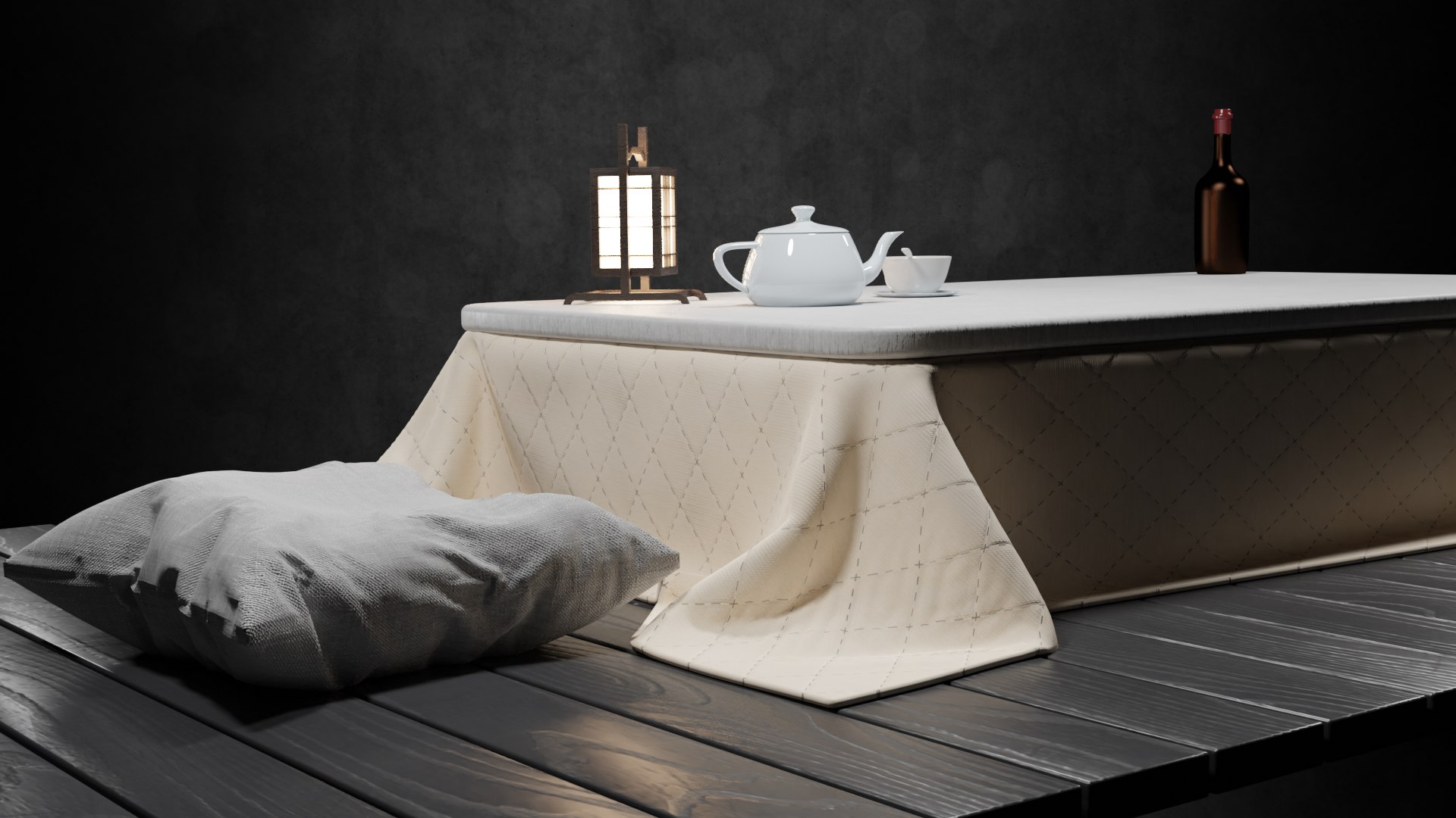 Kotatsu 3D Model - TurboSquid 1789251