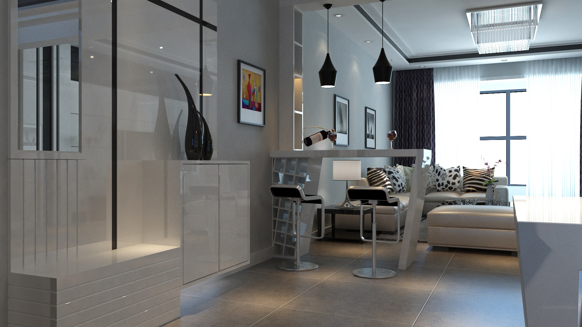 Living Room 08 3D - TurboSquid 1902438