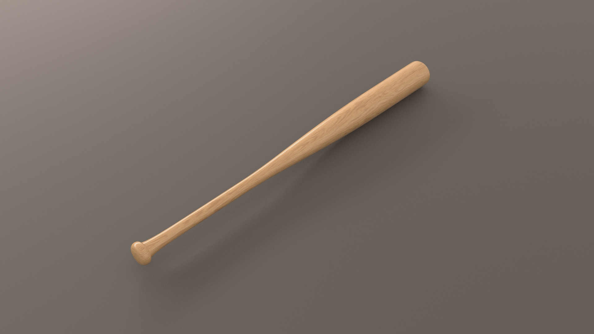 Wooden Baseball Bat Model - TurboSquid 2064312