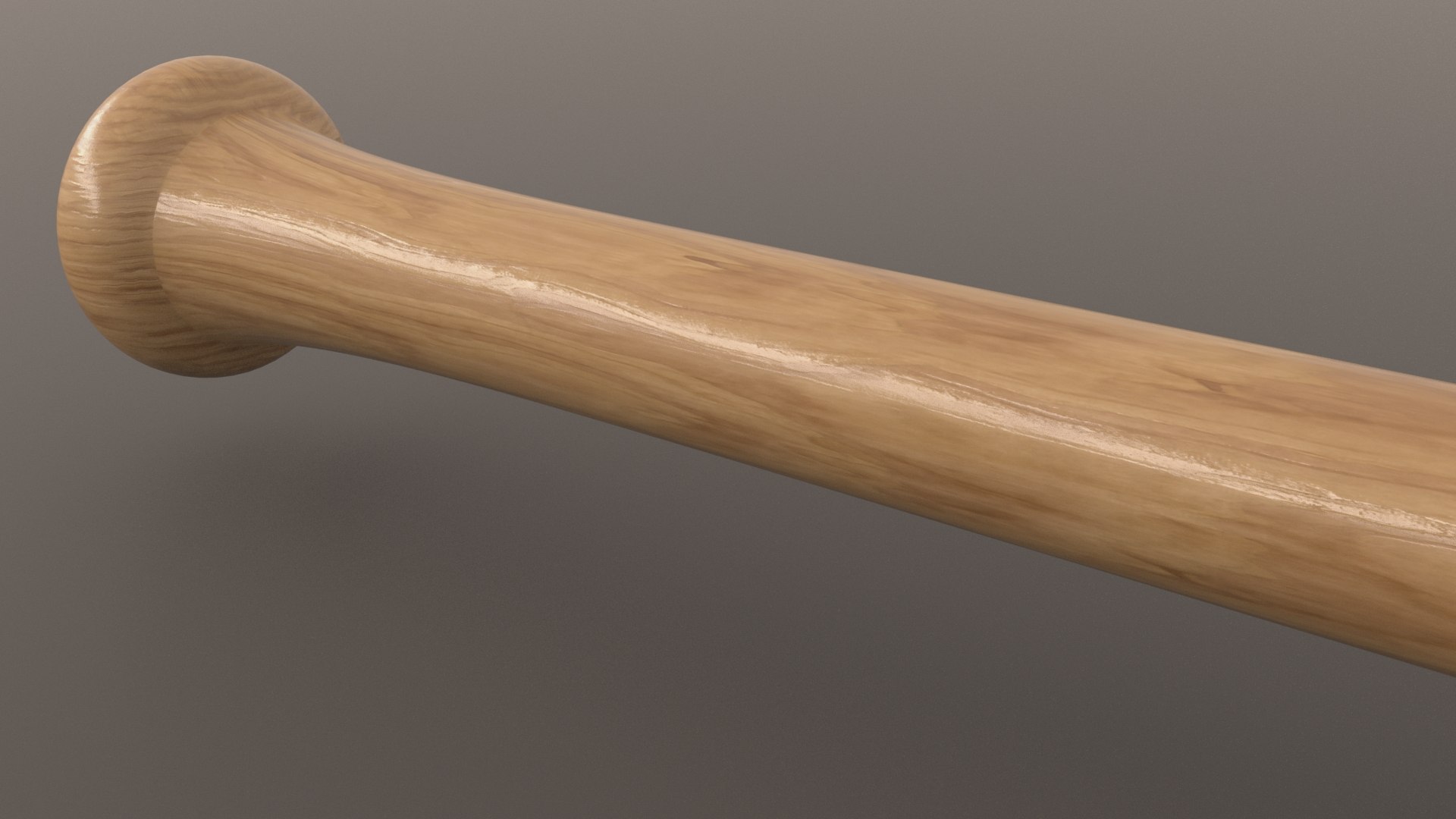 Wooden Baseball Bat Model - TurboSquid 2064312