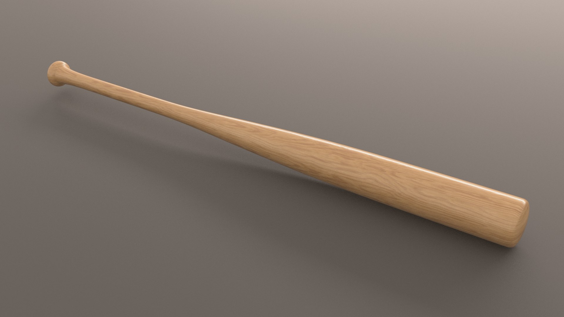 Wooden Baseball Bat model - TurboSquid 2064312