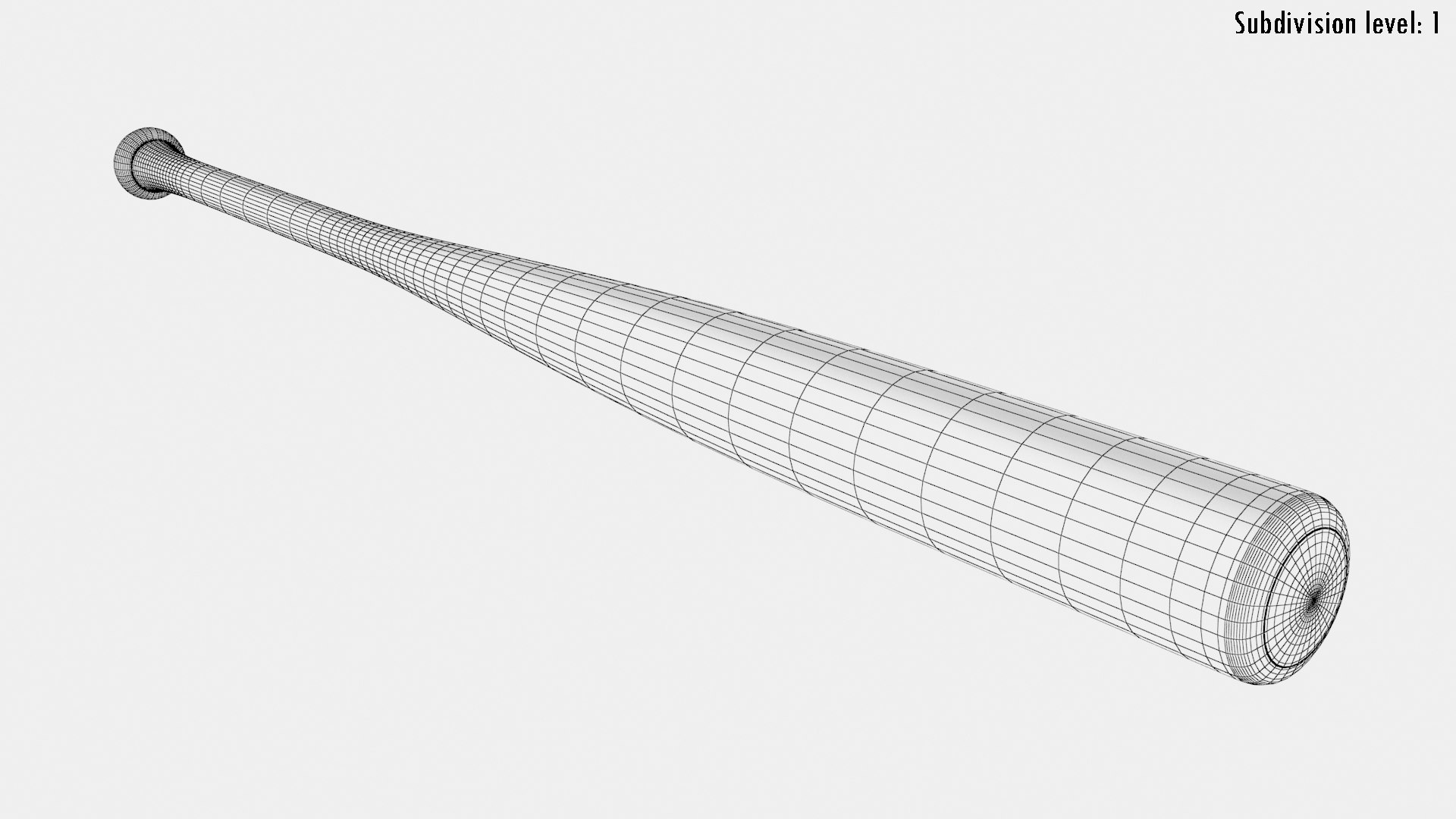 Wooden Baseball Bat Model - TurboSquid 2064312