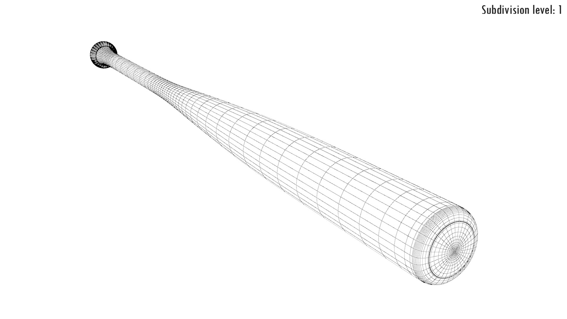 Wooden Baseball Bat model - TurboSquid 2064312