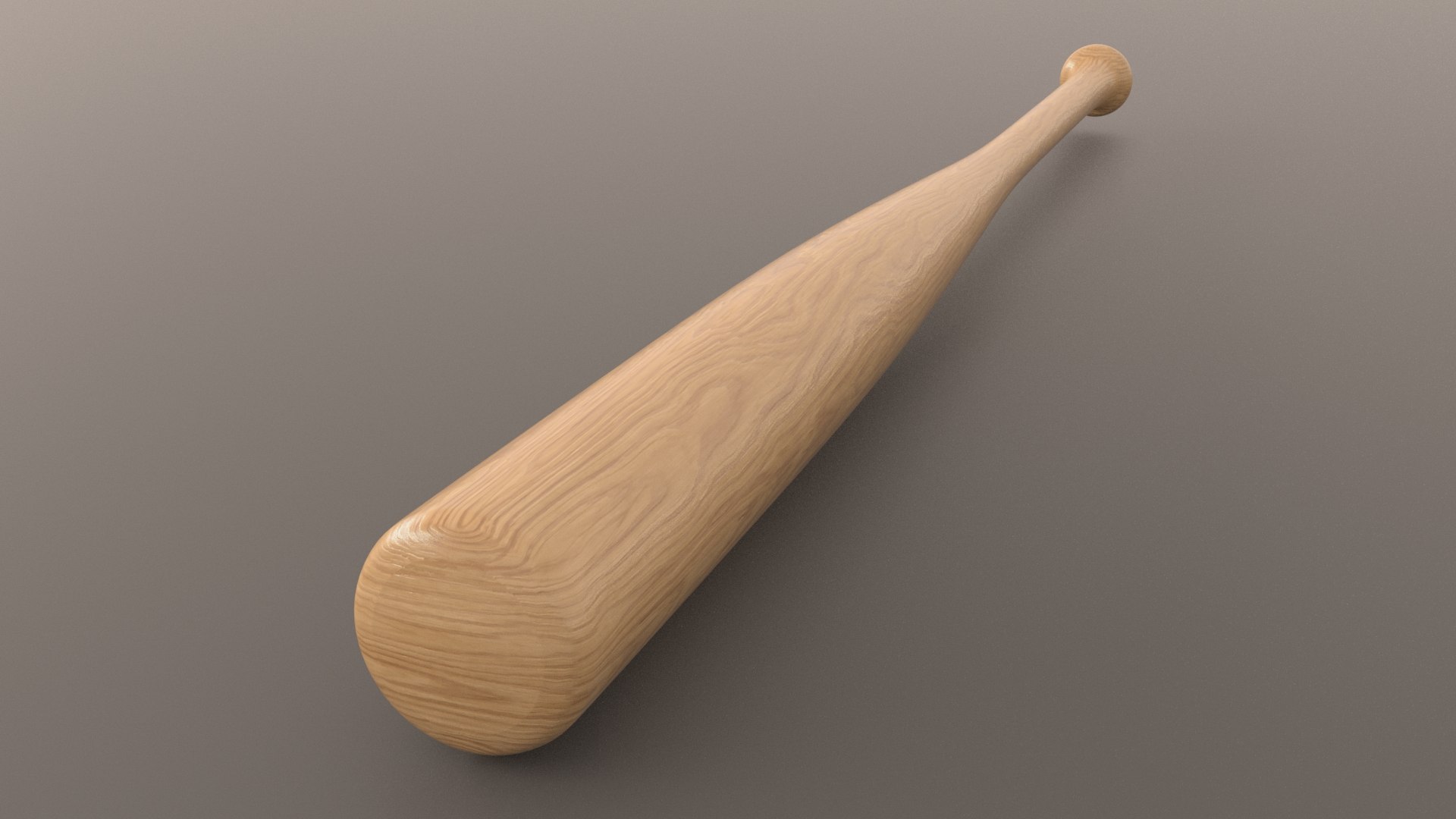 Wooden Baseball Bat Model - TurboSquid 2064312