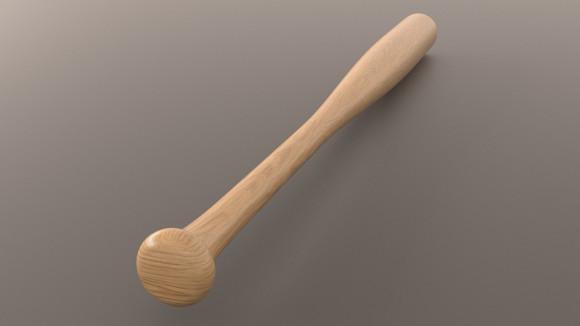 Wooden Baseball Bat Model - TurboSquid 2064312