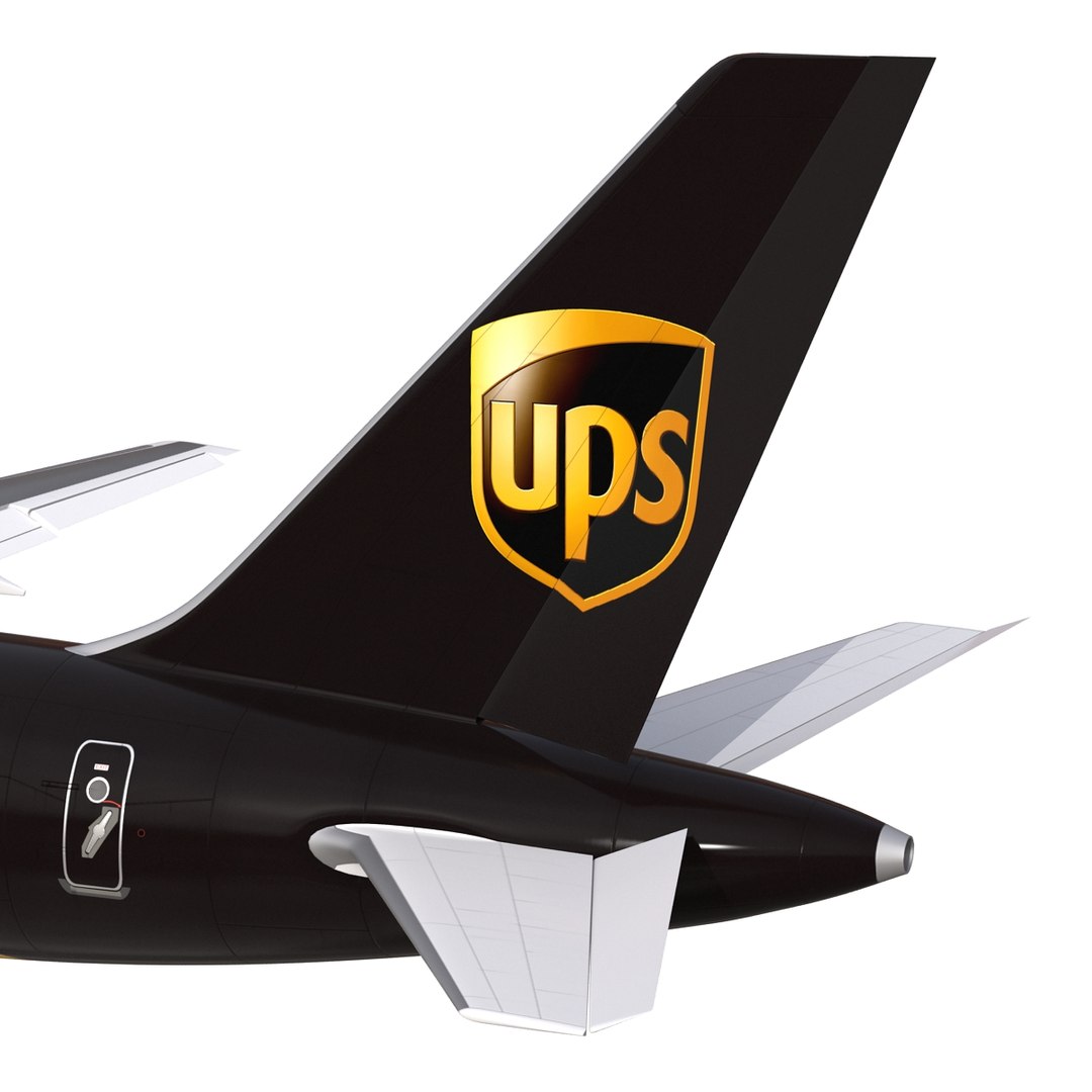 boeing 757 200 ups 3d model