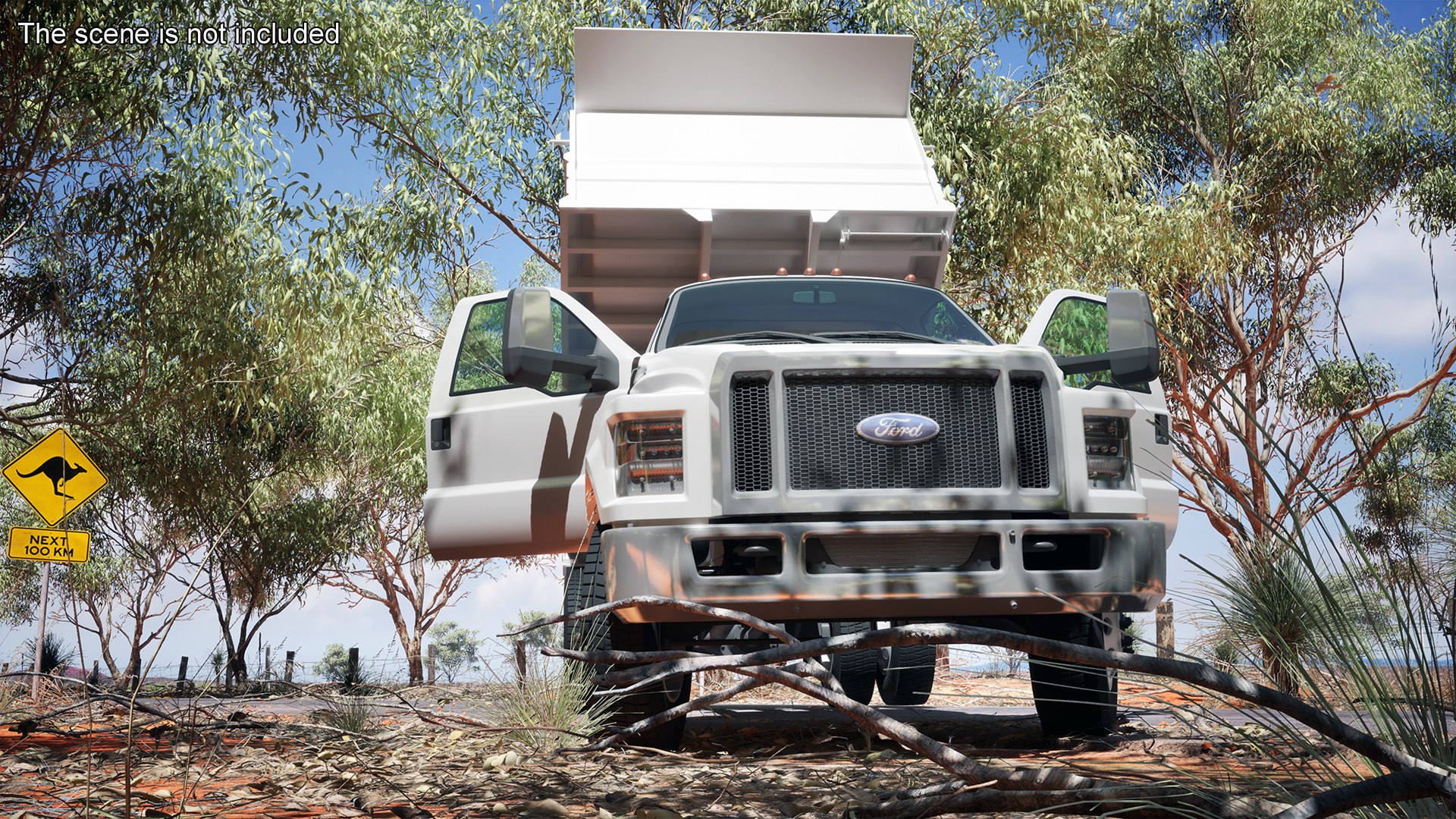 Ford F-650 Supertrack Rigged 3D model - TurboSquid 2157509