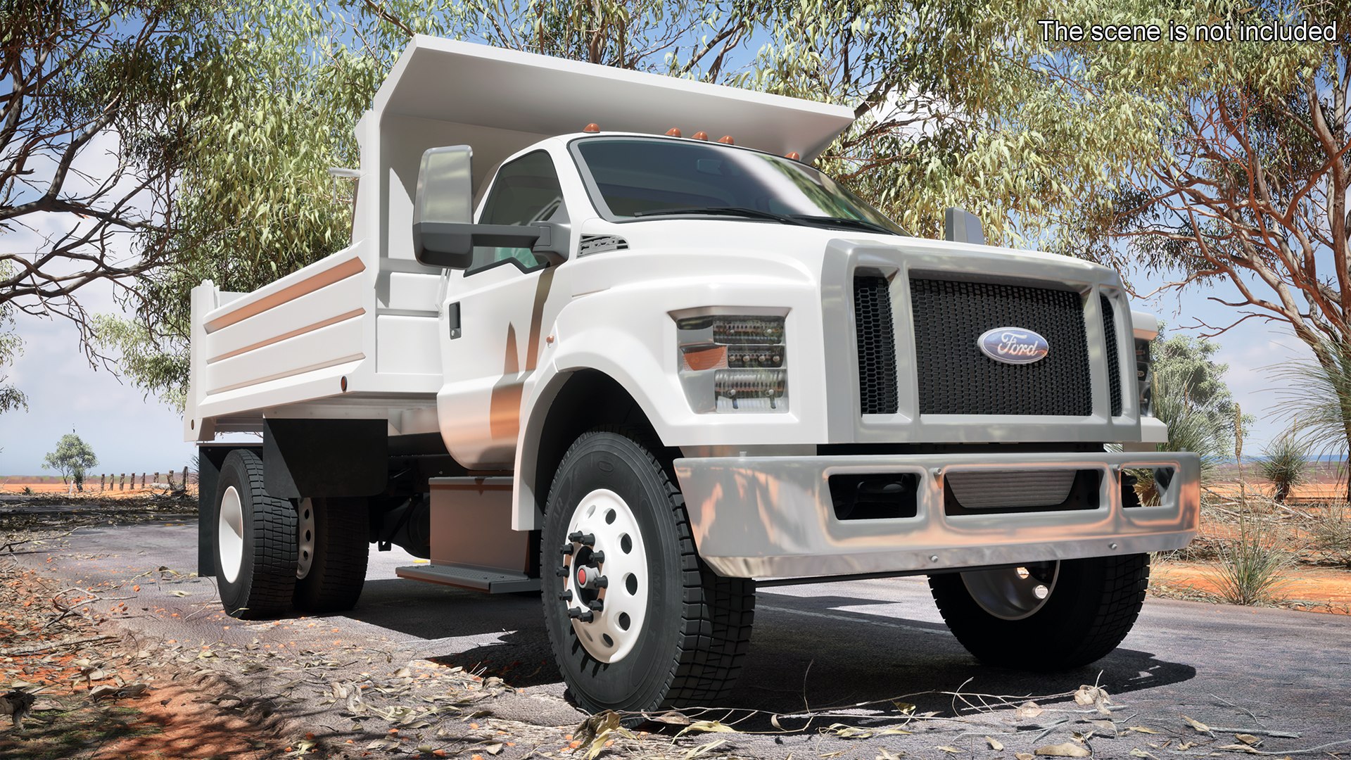 Ford F-650 Supertrack Rigged 3D model - TurboSquid 2157509
