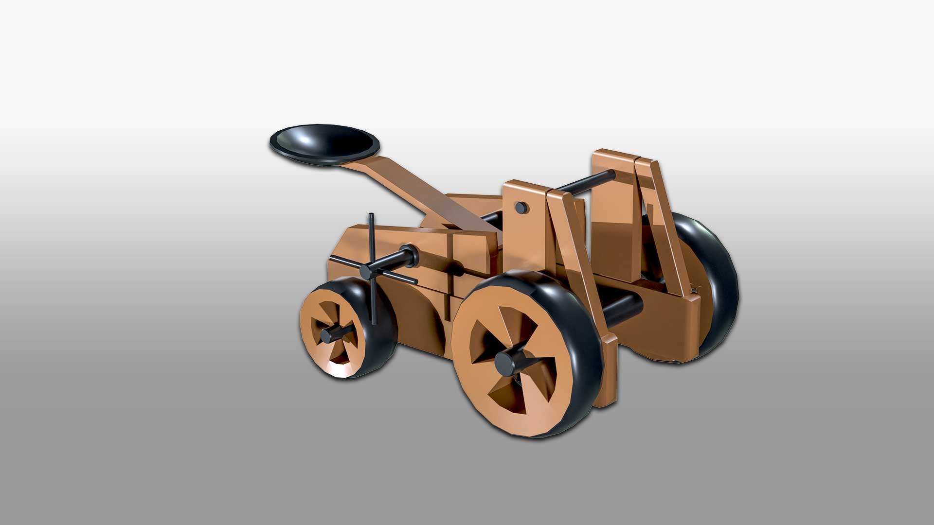 3D Catapult - Medieval Catapult Model - TurboSquid 2147322