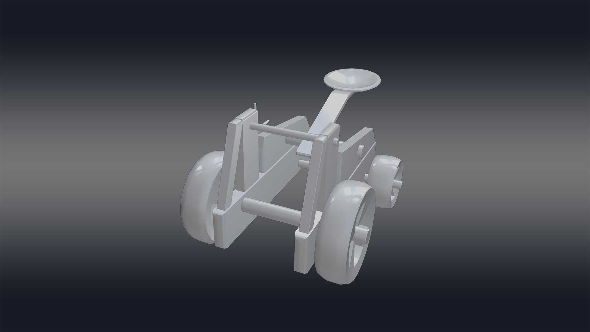 3D Catapult - Medieval Catapult Model - TurboSquid 2147322