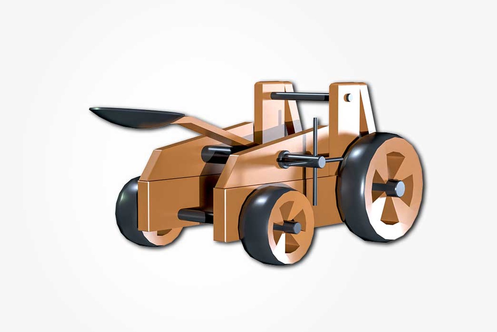 3D Catapult - Medieval Catapult Model - TurboSquid 2147322