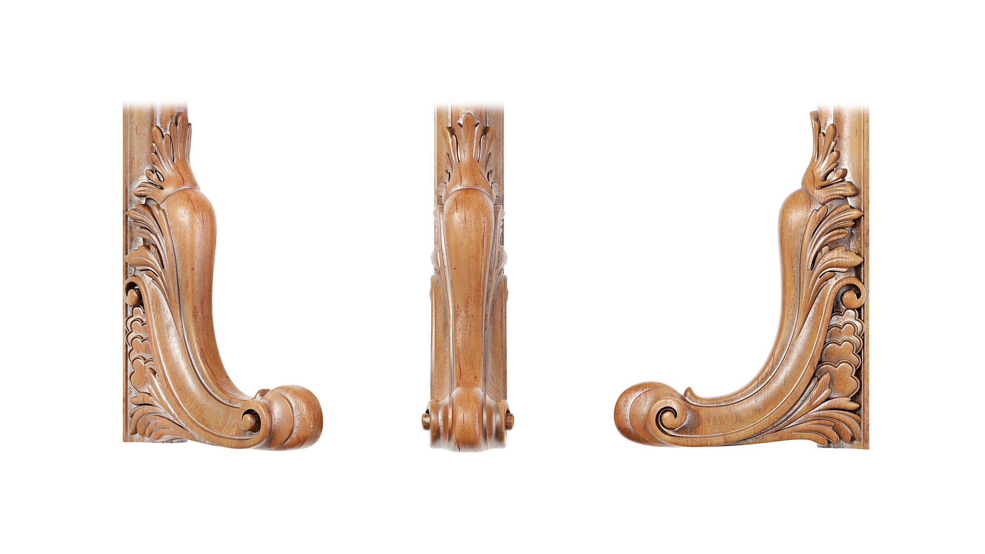 Classic Pilaster 04 Model - TurboSquid 2069382