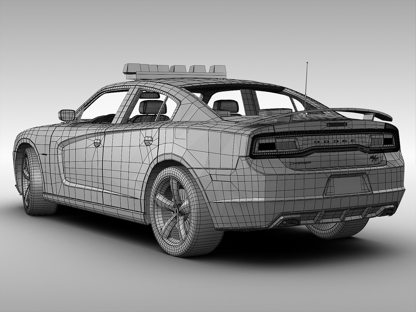 Dodge Charger Car 3d 3ds