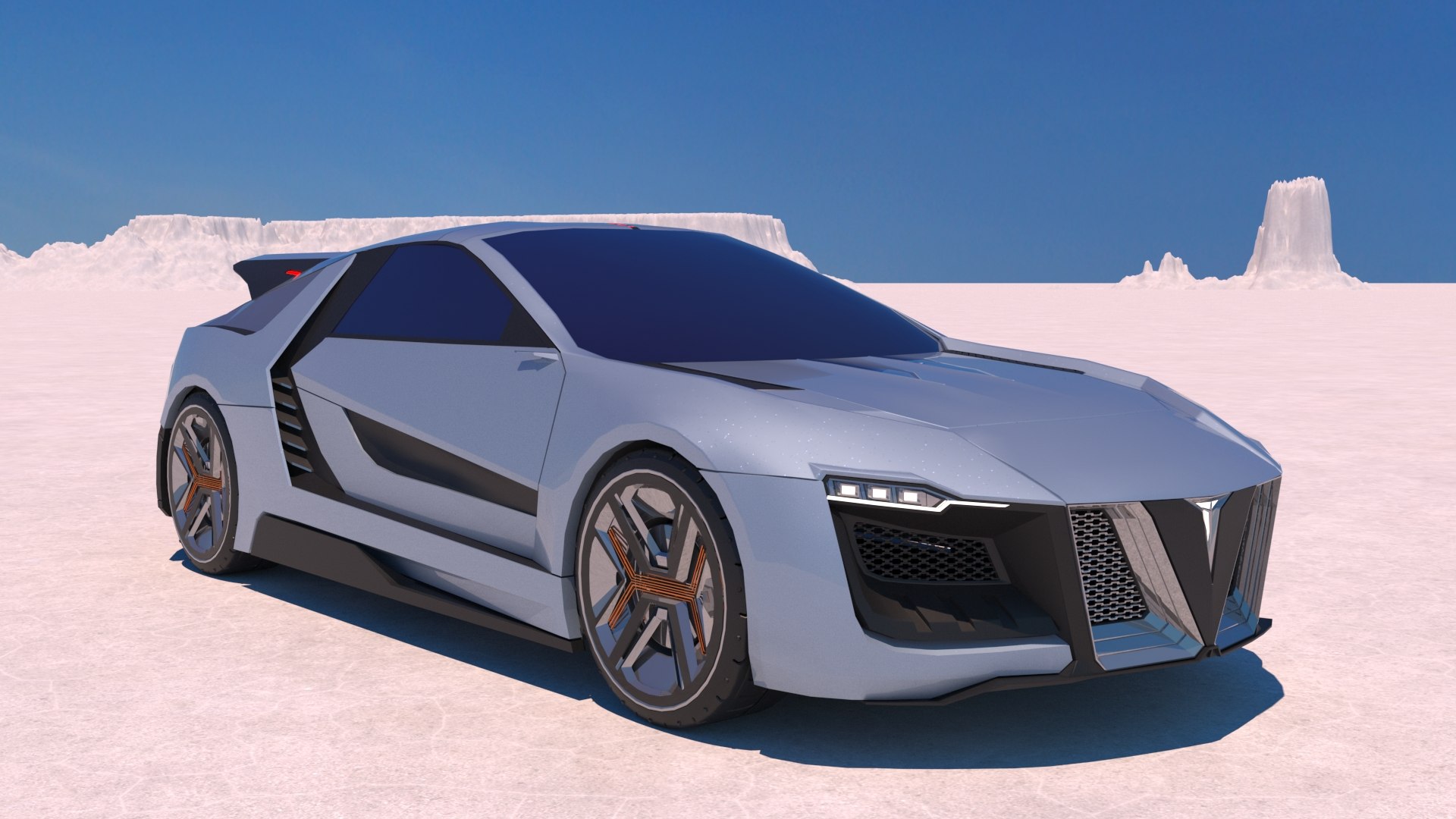 Concept Cayper Car 3D - TurboSquid 2030949