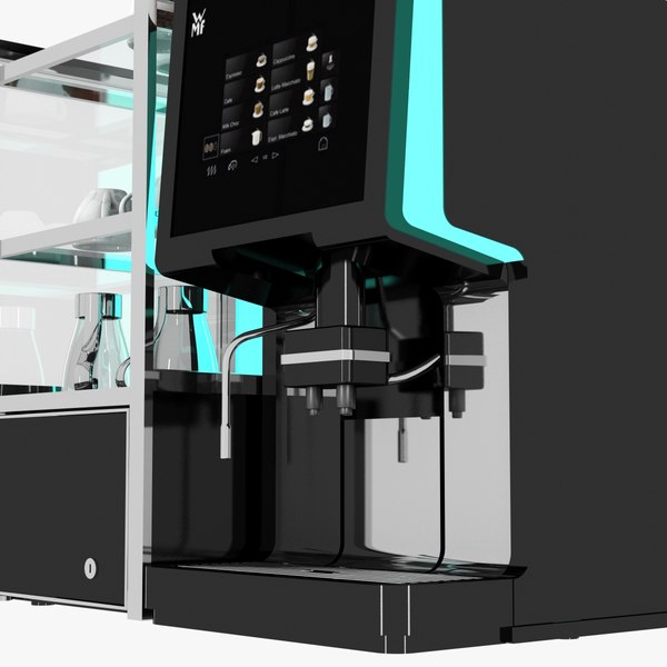 coffee machine wmf cups 3d max