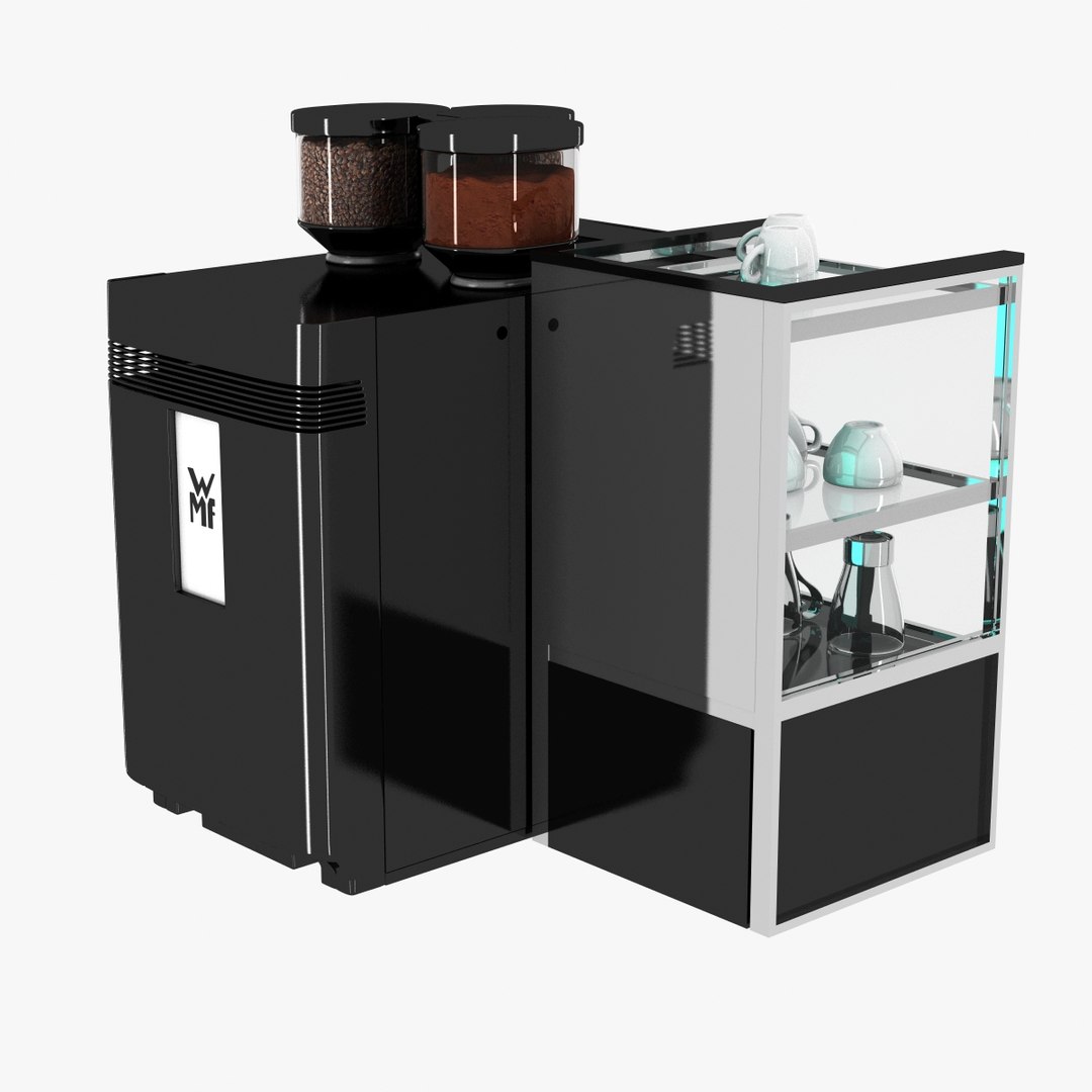 Coffee Machine Wmf Cups 3d Max