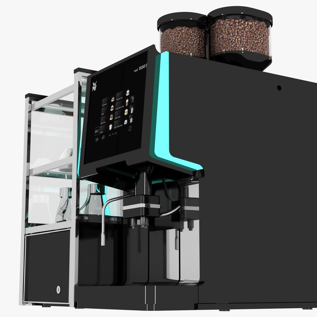 Coffee Machine Wmf Cups 3d Max