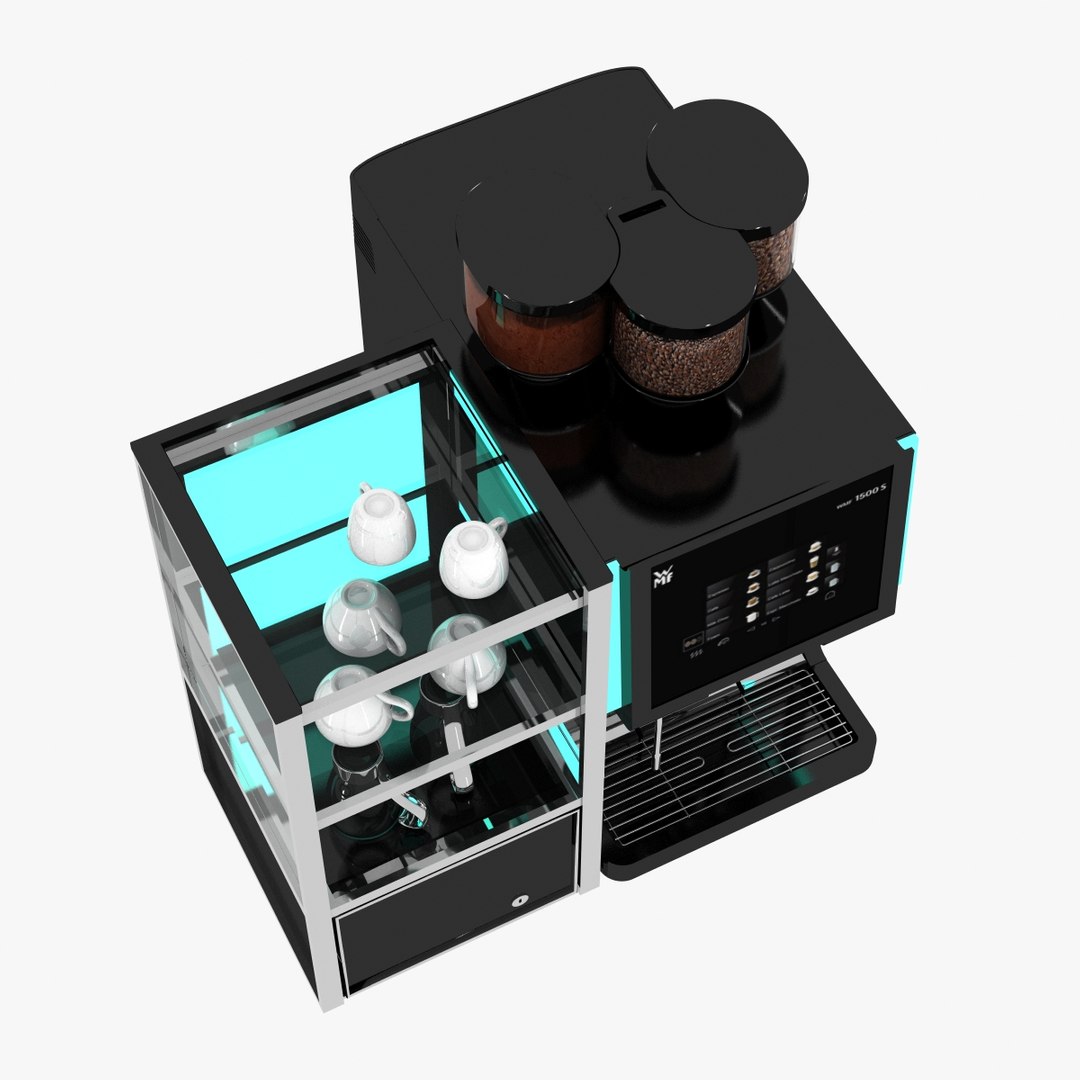Coffee Machine Wmf Cups 3d Max