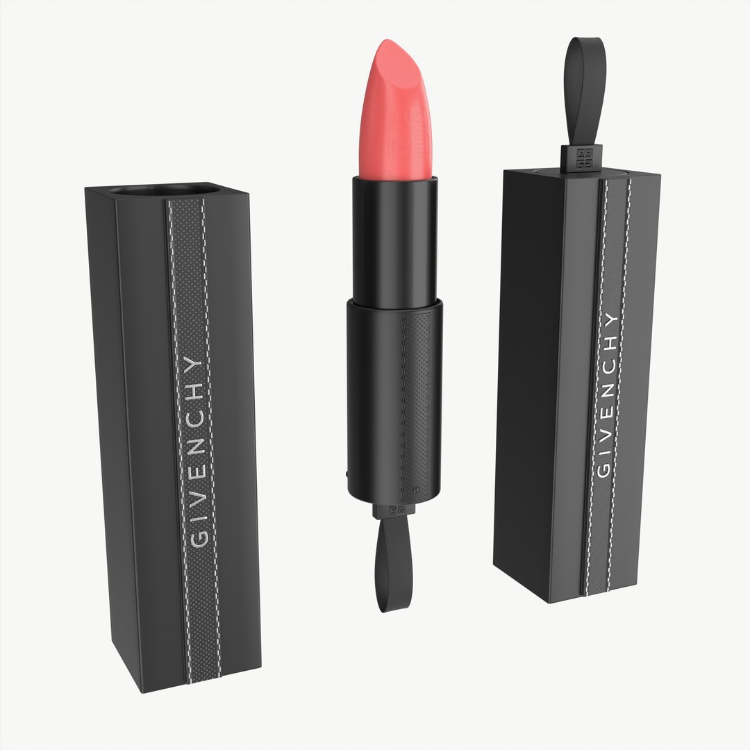 3D Givenchy Rouge Interdit Satin Lipstick - TurboSquid 1920863