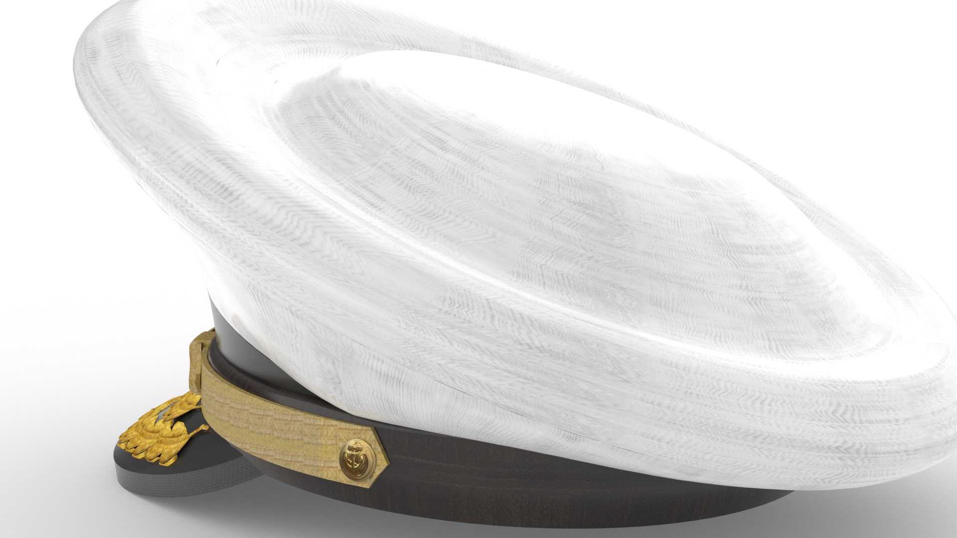 Navy Admiral Cap Hat Man 3D Model - TurboSquid 2102933