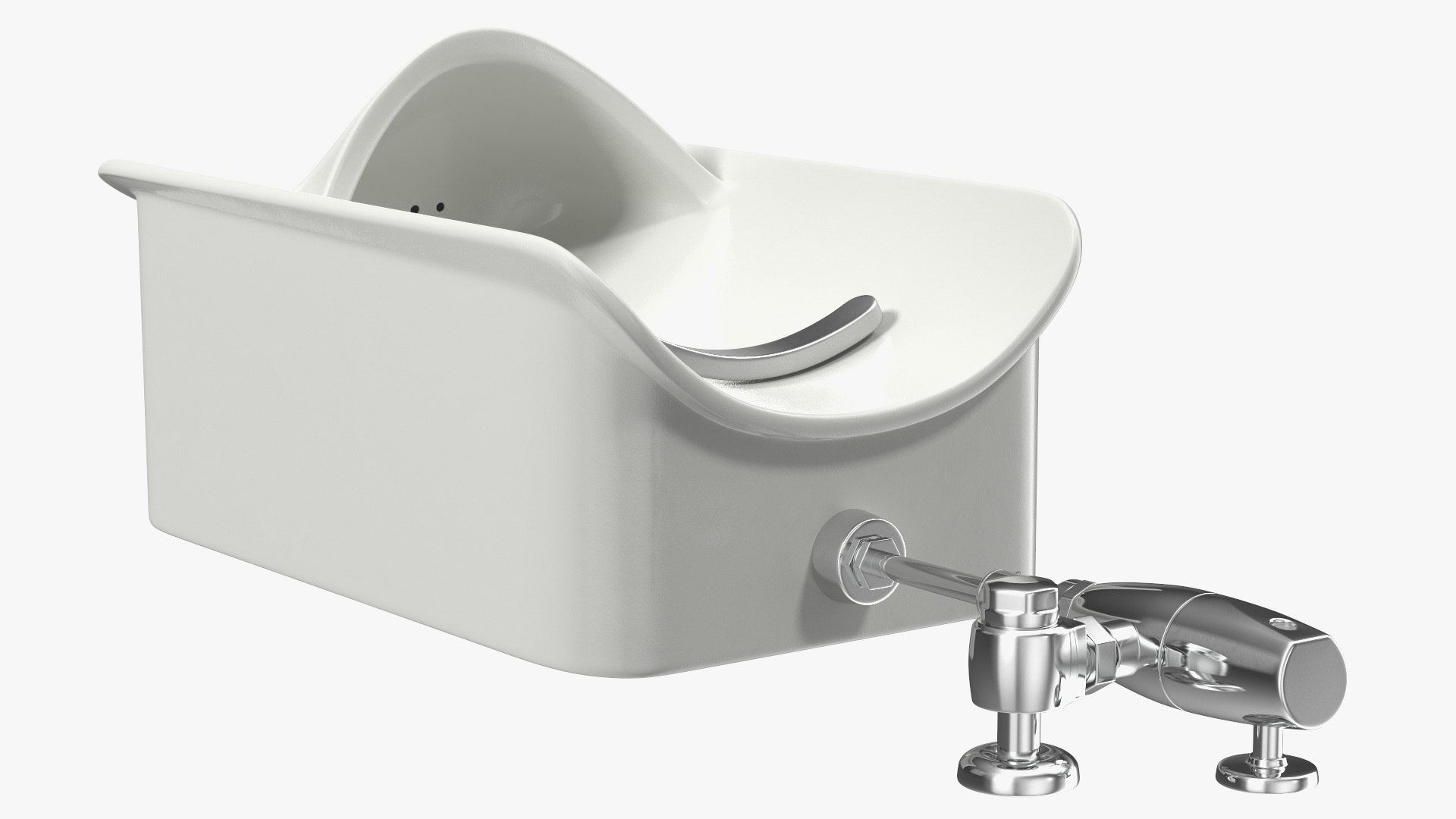 American Standard Greenbrook Top Spud Urinal Model - TurboSquid 1738470