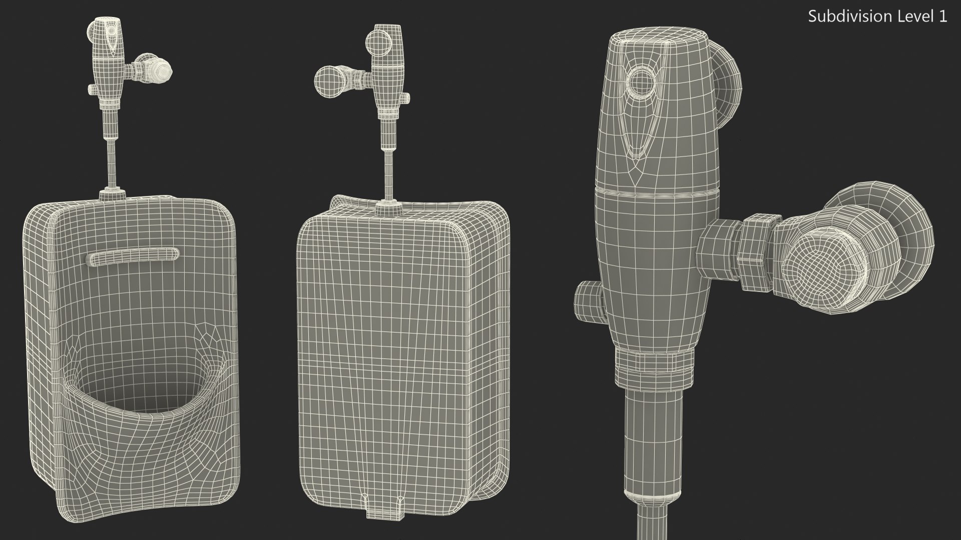 American Standard Greenbrook Top Spud Urinal Model - TurboSquid 1738470