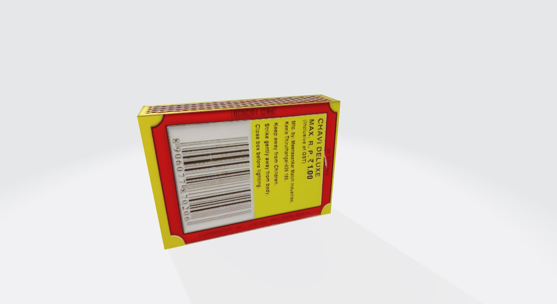 3D Matchbox -Chavi - TurboSquid 2013348