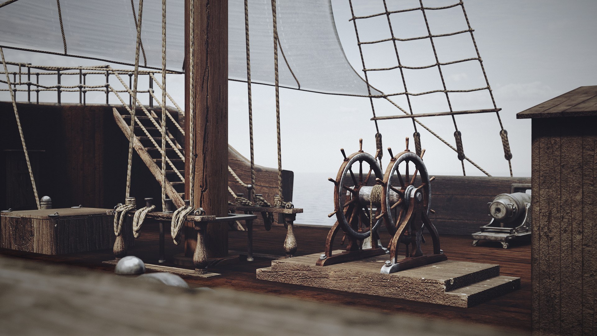 Sailing Ship - 8k PBR Textures 3D Model - TurboSquid 2251856