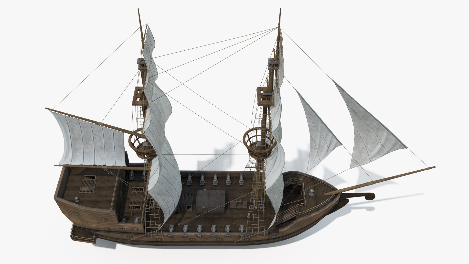 Sailing Ship - 8k PBR Textures 3D Model - TurboSquid 2251856