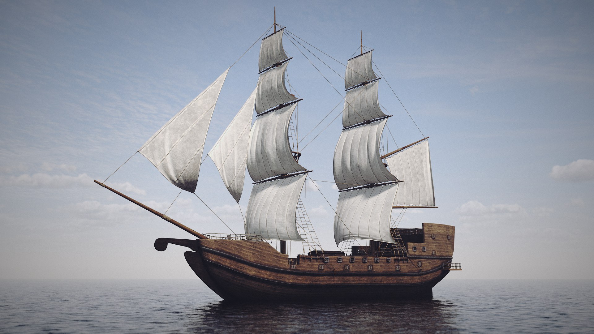 Sailing Ship - 8k PBR Textures 3D Model - TurboSquid 2251856