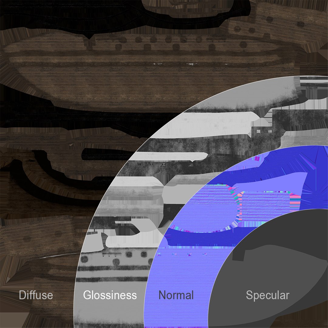 Sailing Ship - 8k PBR Textures 3D Model - TurboSquid 2251856