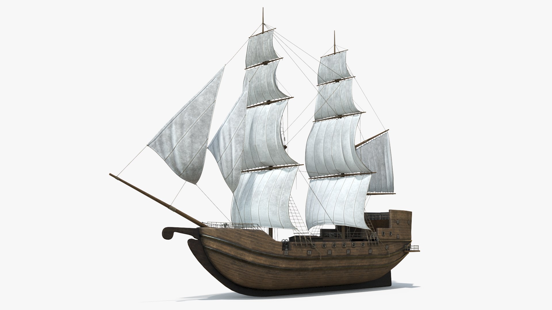 Sailing Ship - 8k PBR Textures 3D Model - TurboSquid 2251856