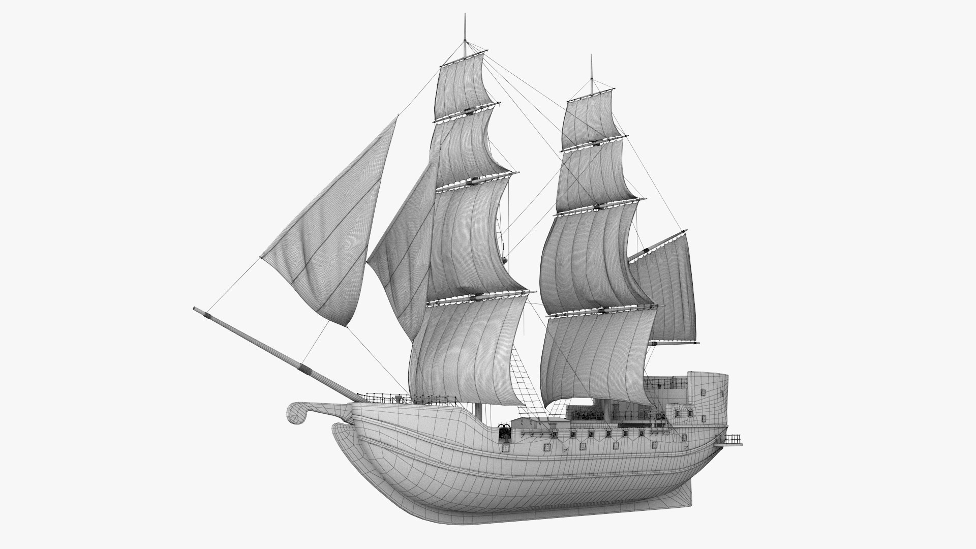 Sailing Ship - 8k PBR Textures 3D Model - TurboSquid 2251856