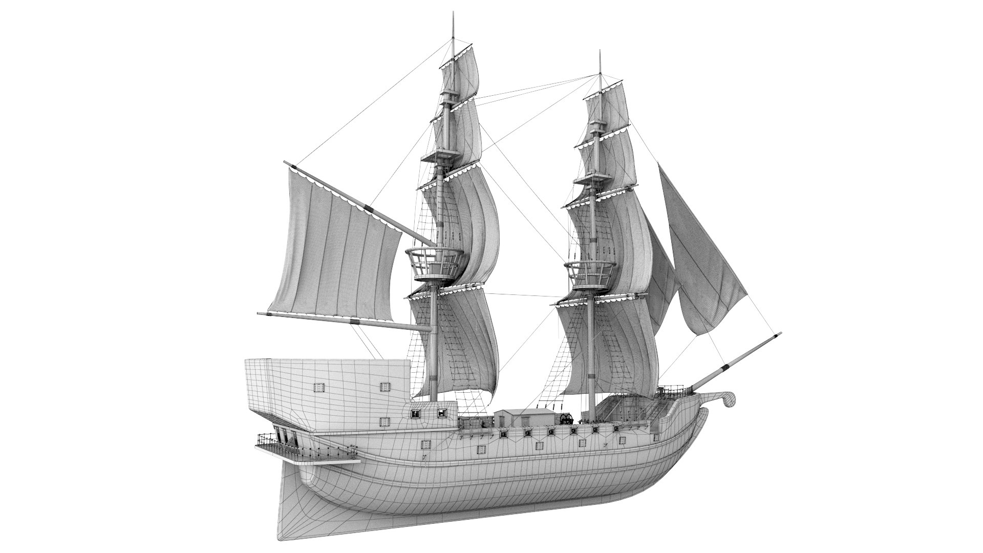 Sailing Ship - 8k PBR Textures 3D Model - TurboSquid 2251856