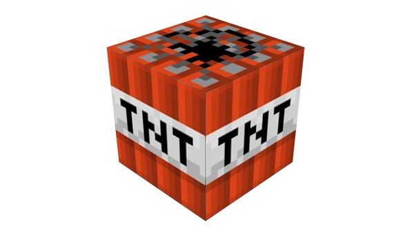 modelo 3d TNT de Minecraft - TurboSquid 2321297