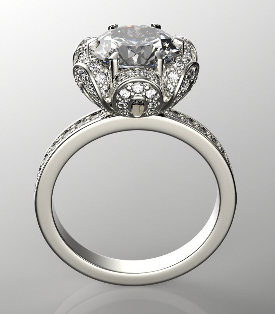 engagement ring obj