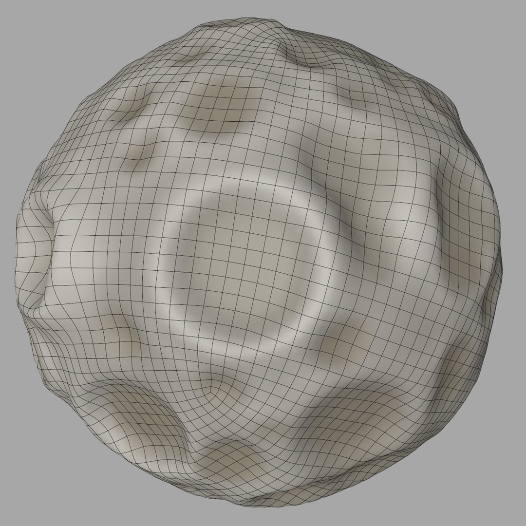 stylized cartoon moon 3ds