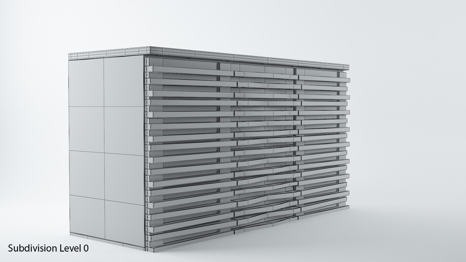 Modern Side Board Short 3D Model - TurboSquid 1998757