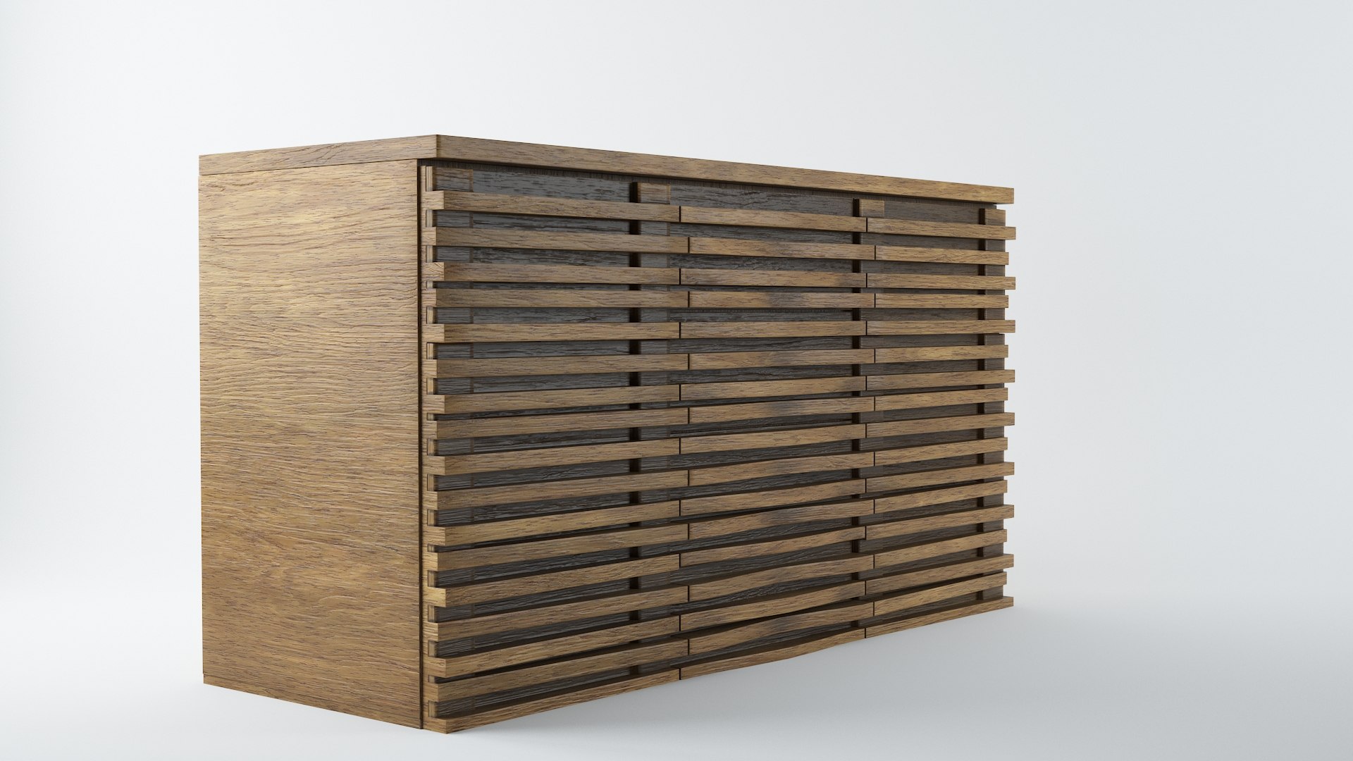 Modern Side Board Short 3D Model - TurboSquid 1998757