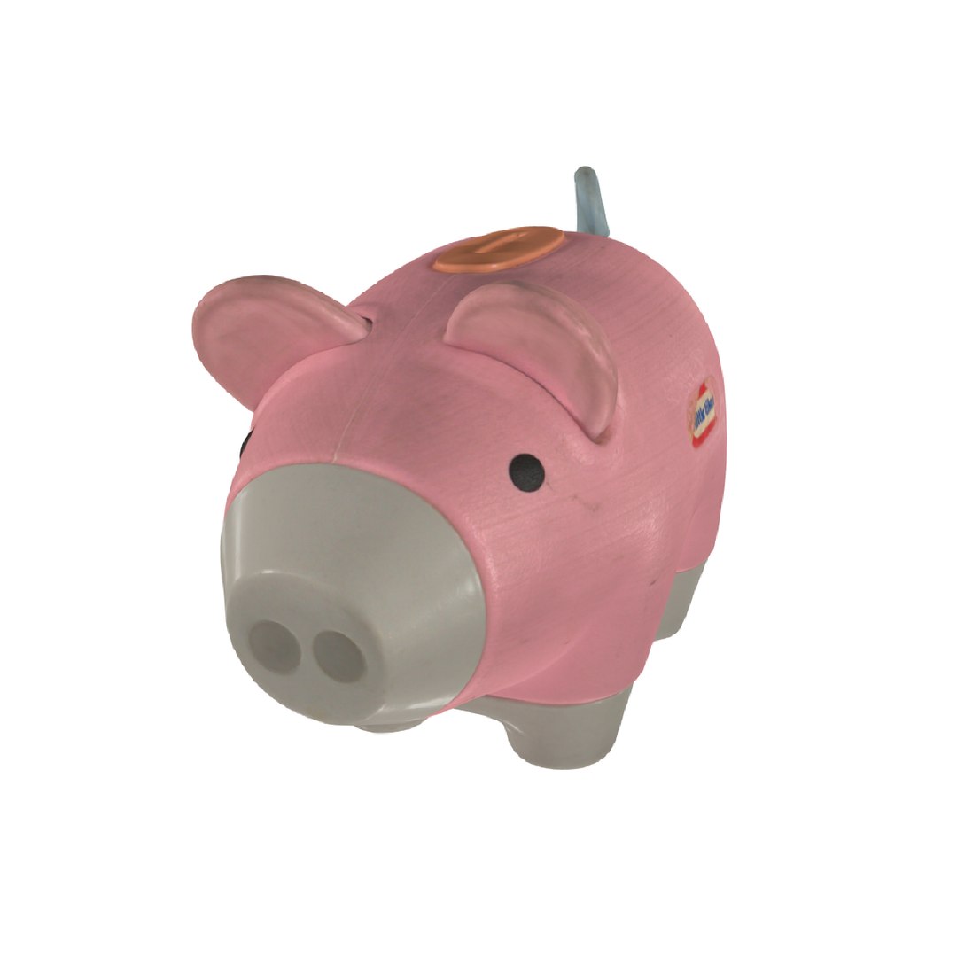 Old Piggy Bank 3D Model - TurboSquid 2020665