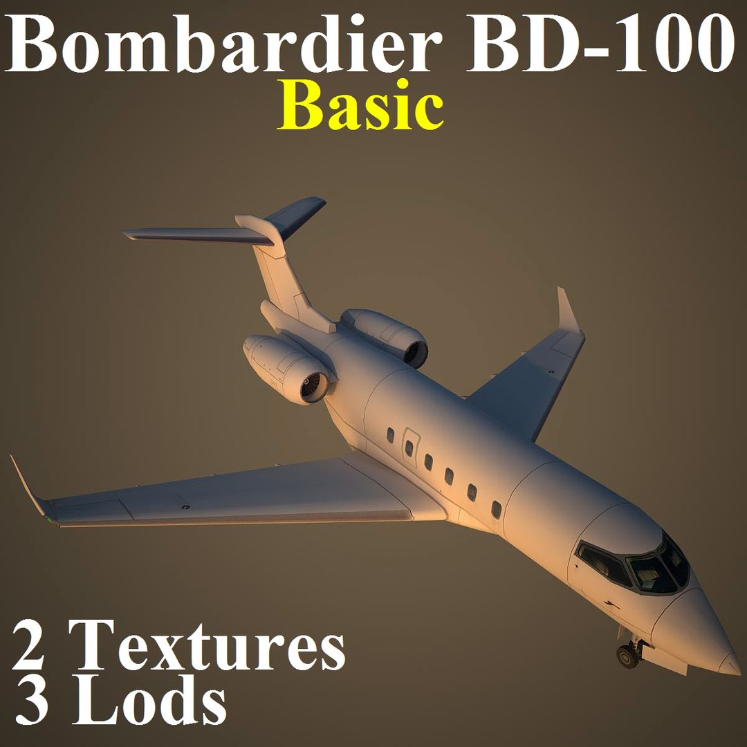 Bombardier Basic 3d Model