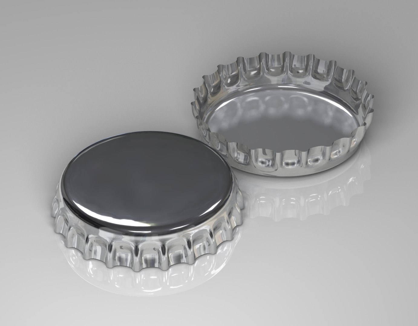 bottle cap 3d model