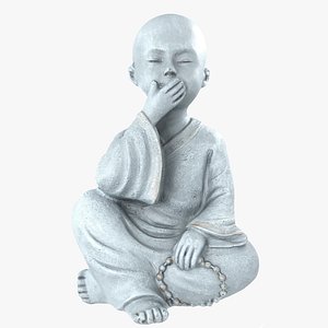 仏の彫刻3Dモデルダウンロード用。TurboSquid