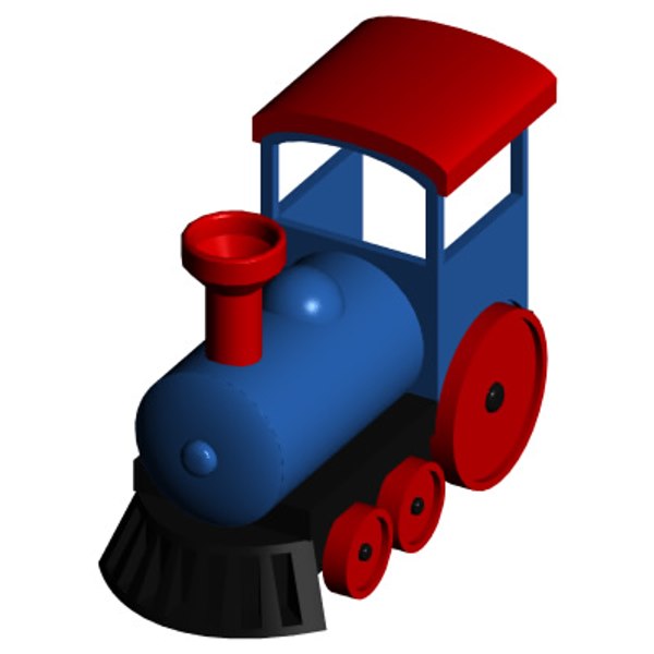 Free Toy Train 3D Models for Download | TurboSquid