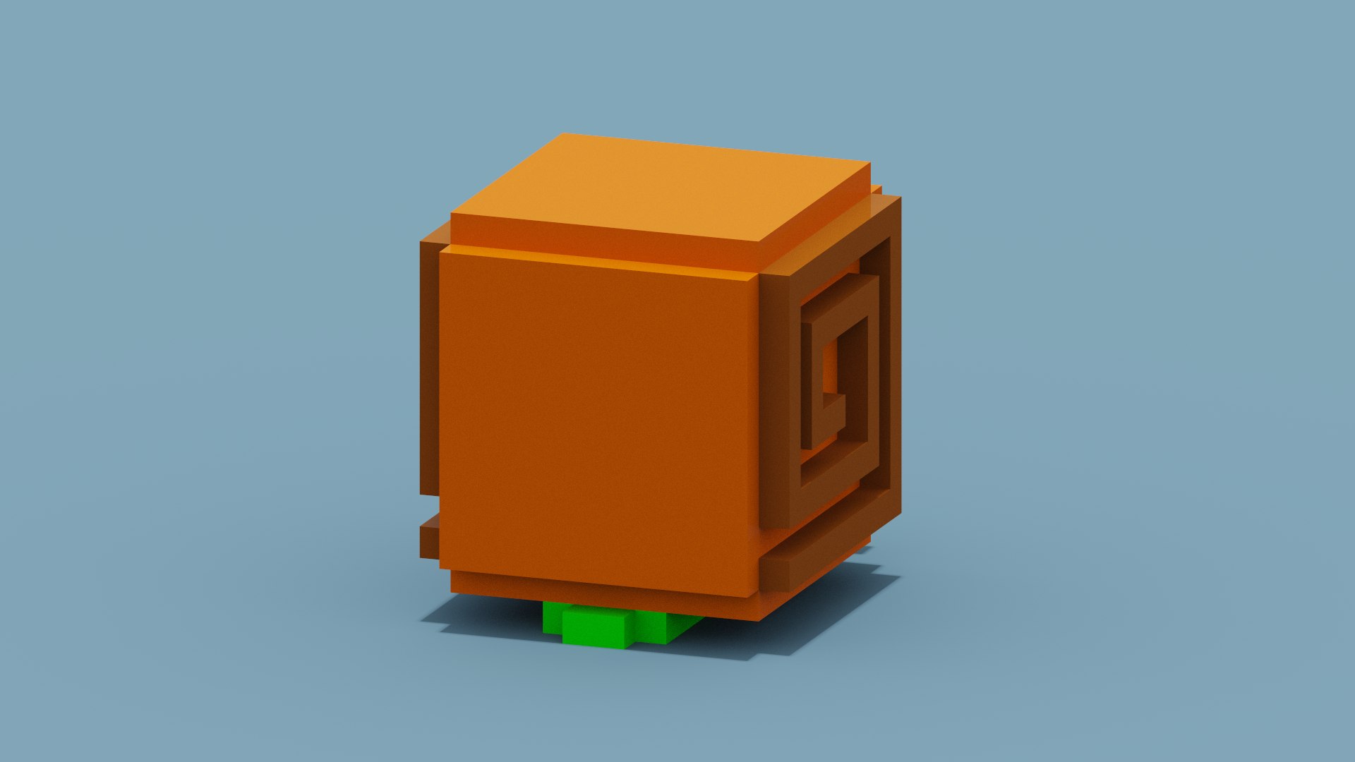 3D Model Voxel Snail - TurboSquid 1926704