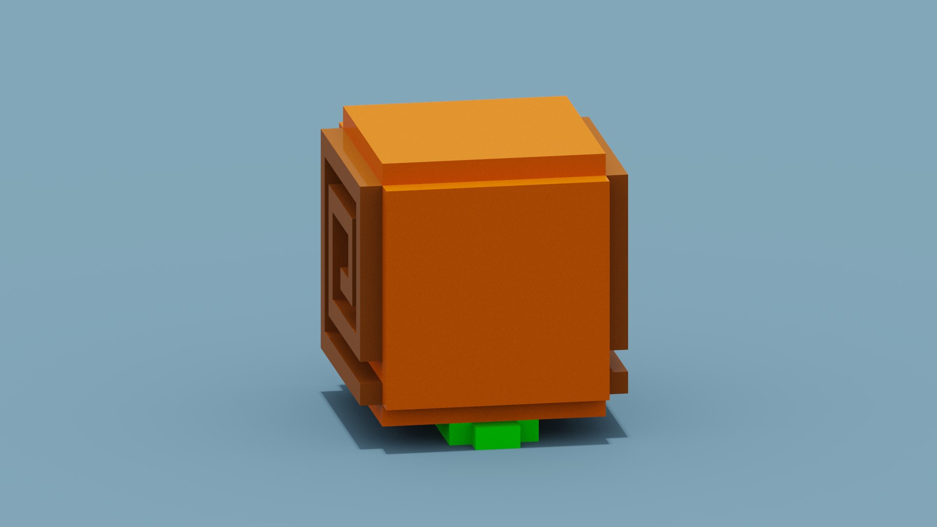 3D Model Voxel Snail - TurboSquid 1926704