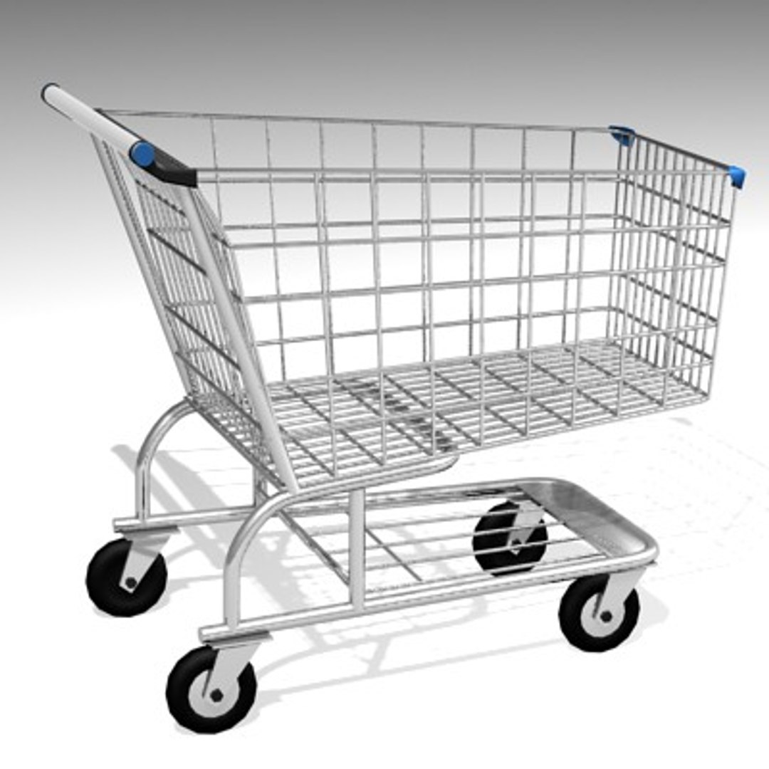 Optimized Shopping 3d Model