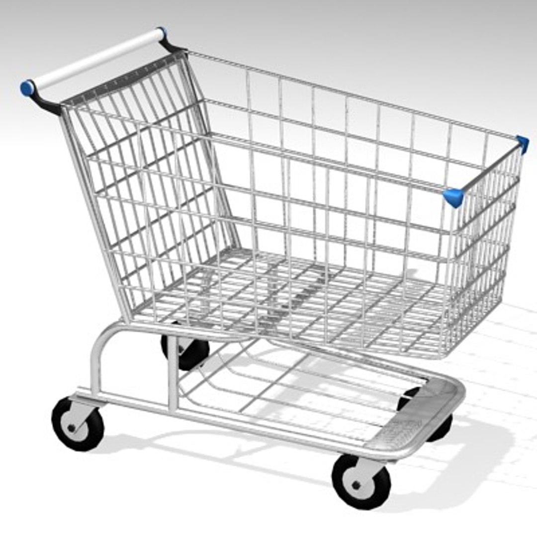 Optimized Shopping 3d Model